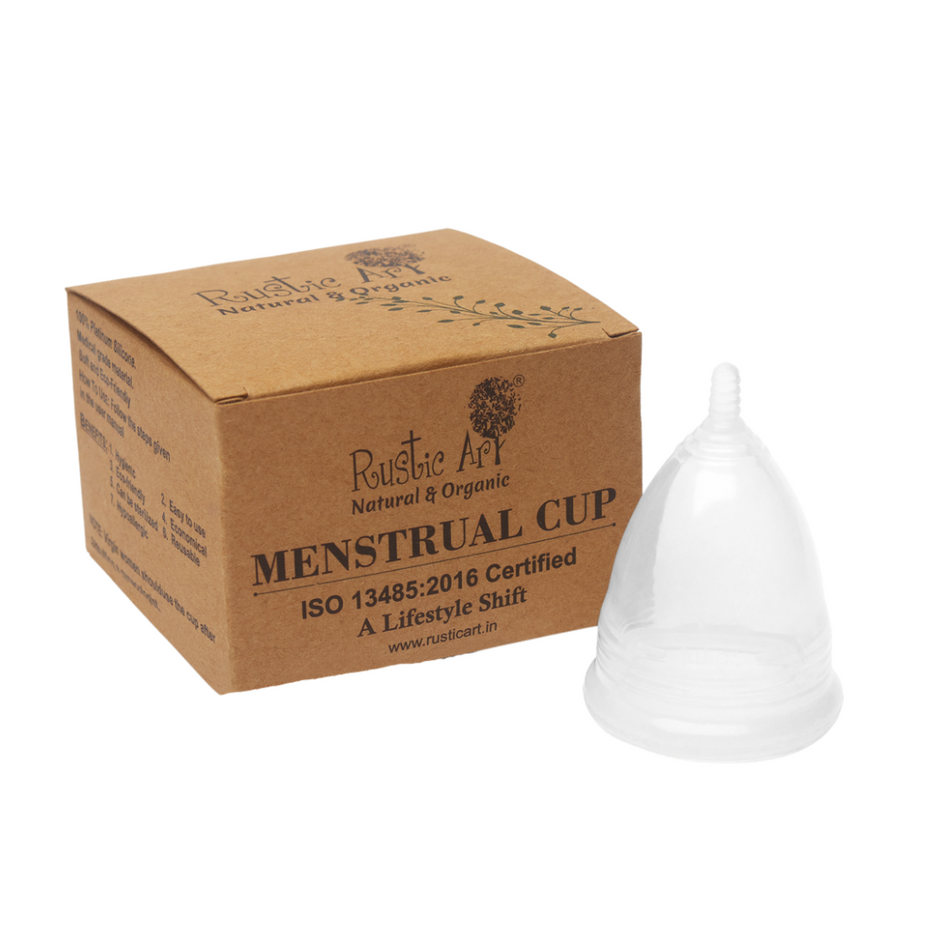 Organic Menstrual Cup Large (Only Cup) – Rustic Art