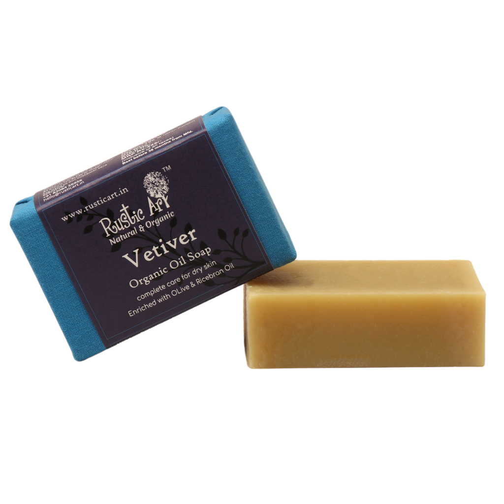 Organic Vetiver Soap – Rustic Art